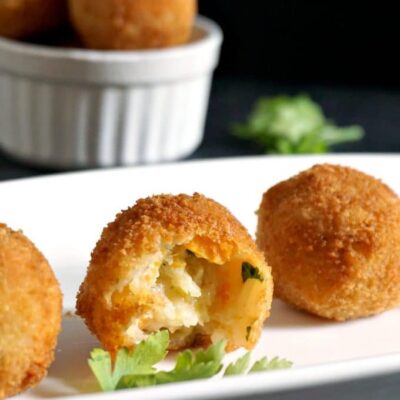 Butternut Squash Risotto Balls (Italian Arancini) Appetizers / Starters ...