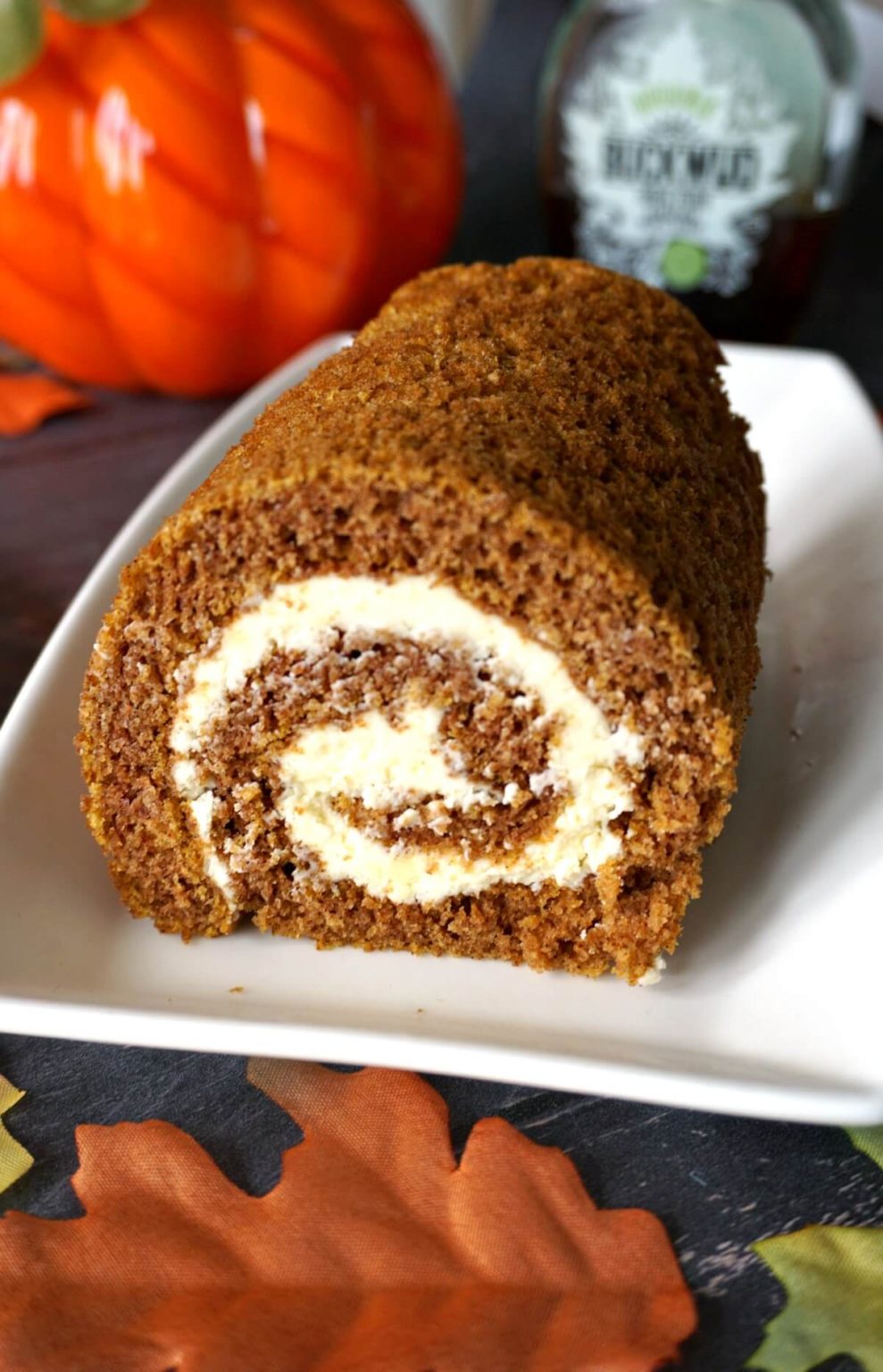 Classic Pumpkin Roll with Cream Cheese Filling - My Gorgeous Recipes
