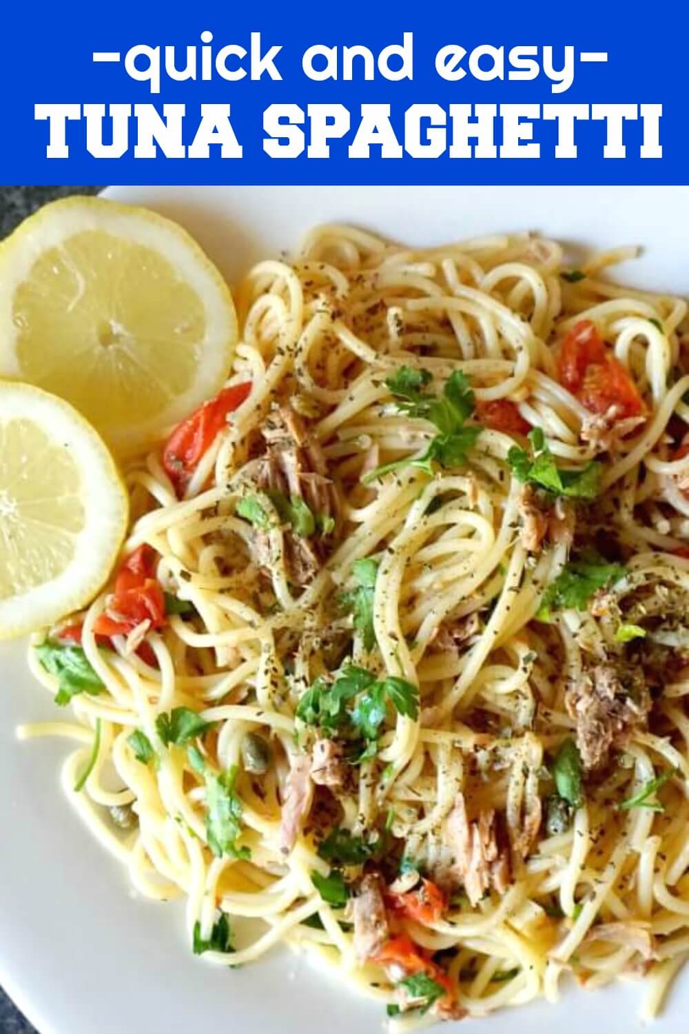 Tuna Spaghetti - My Gorgeous Recipes