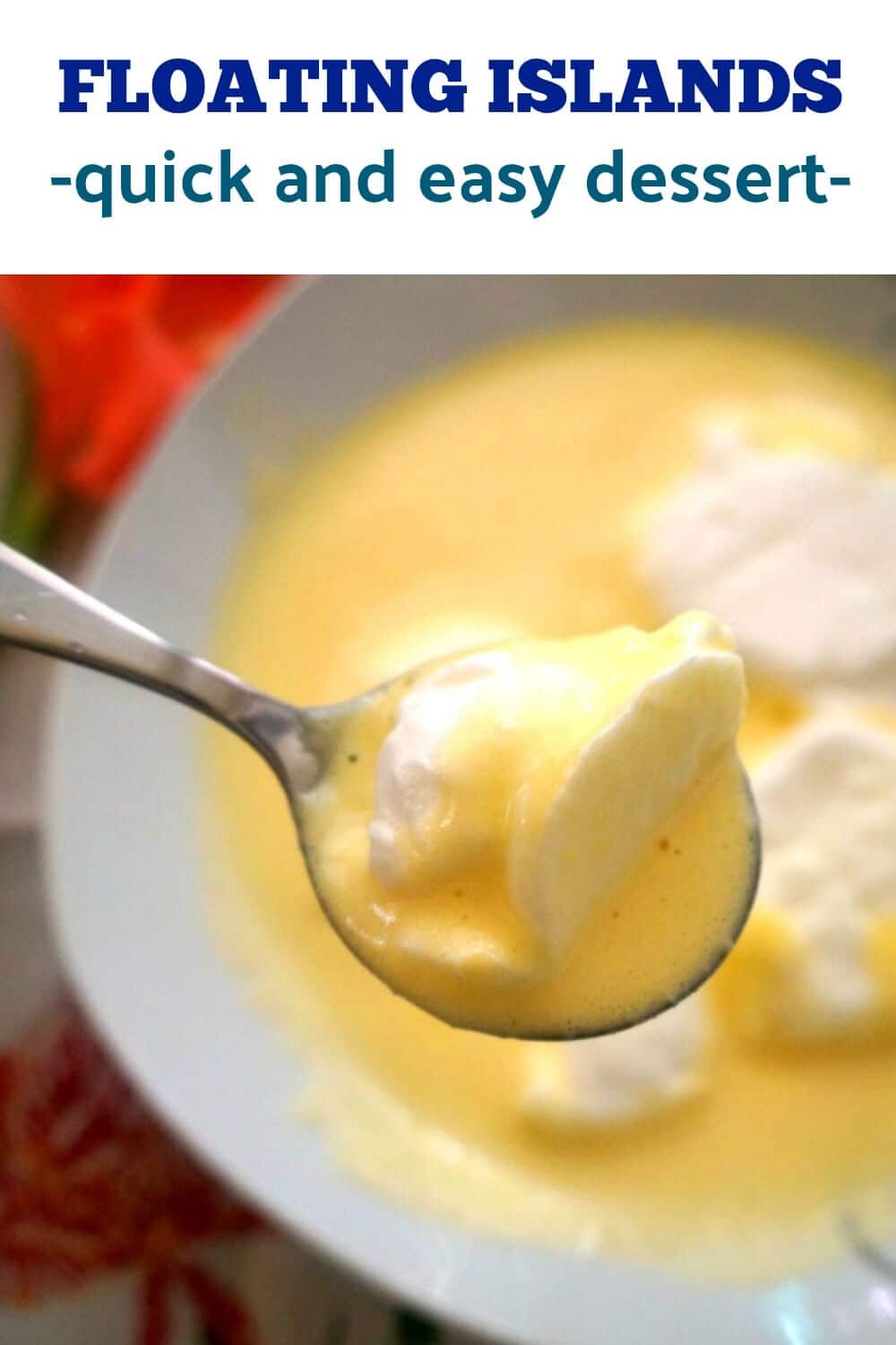 Floating Island Dessert Recipe - My Gorgeous Recipes