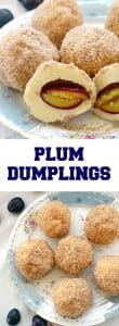 Plum Dumplings - My Gorgeous Recipes