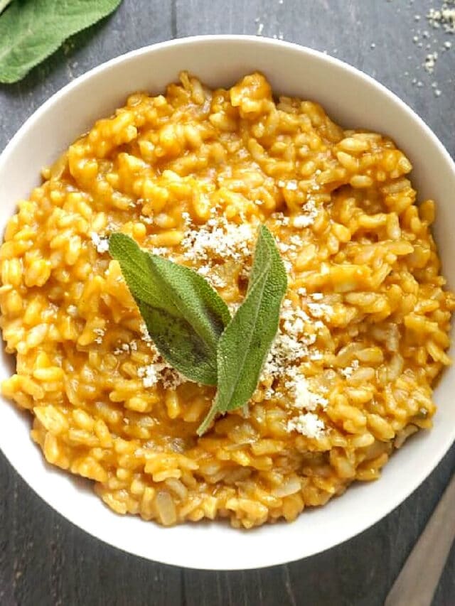 Roasted Butternut Squash Risotto - My Gorgeous Recipes