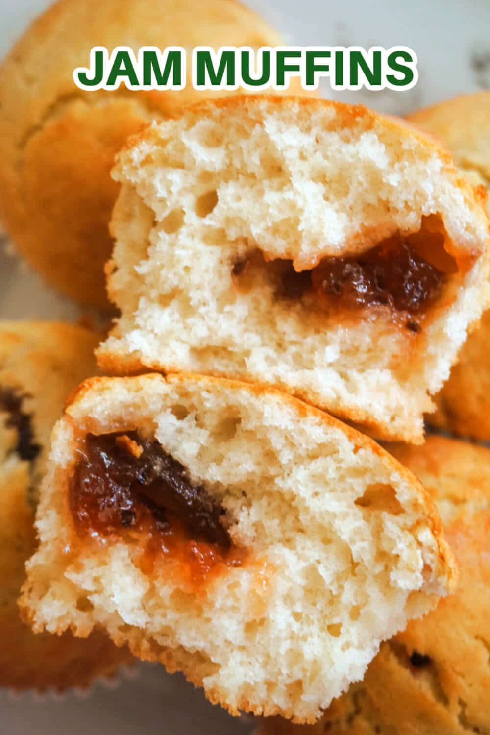 Jam Muffins - My Gorgeous Recipes