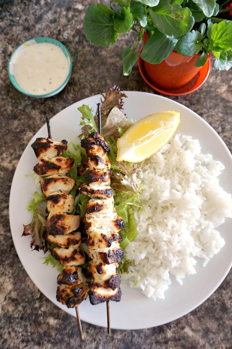 Yogurt-Marinated Chicken Kebabs - My Gorgeous Recipes