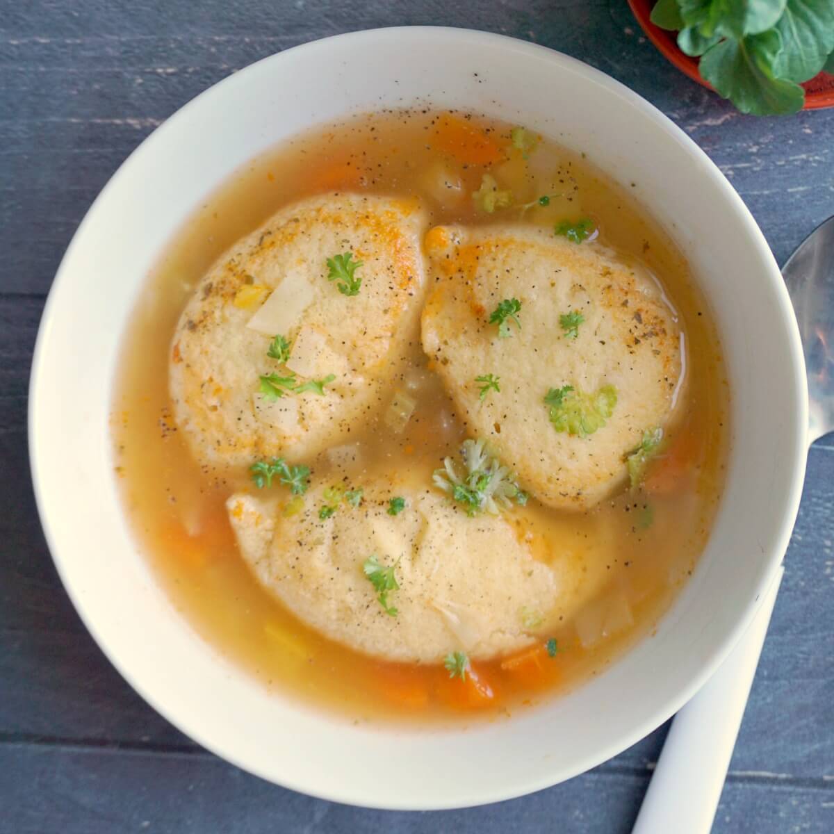 Semolina Dumpling Soup - My Gorgeous Recipes