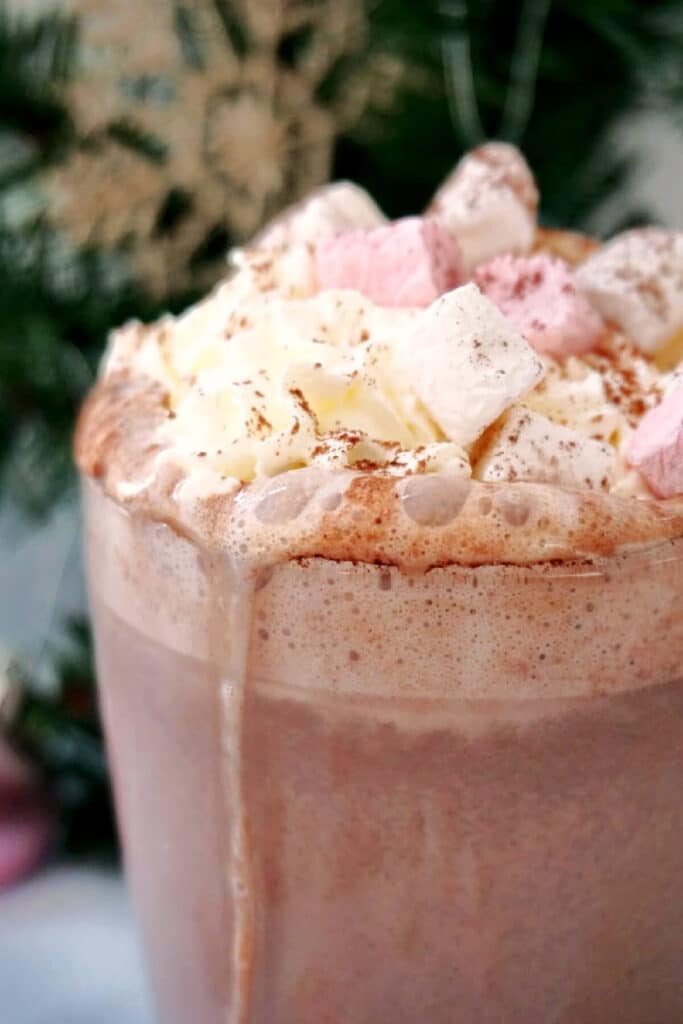 Hot Chocolate with Marshmallows and Cream - My Gorgeous Recipes