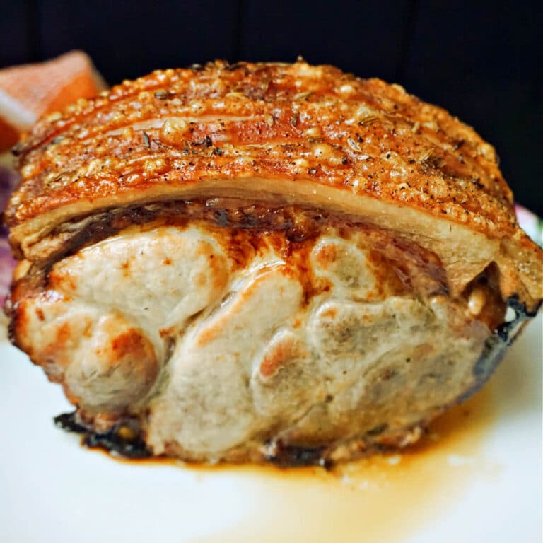 Roast Pork with Crackling - My Gorgeous Recipes