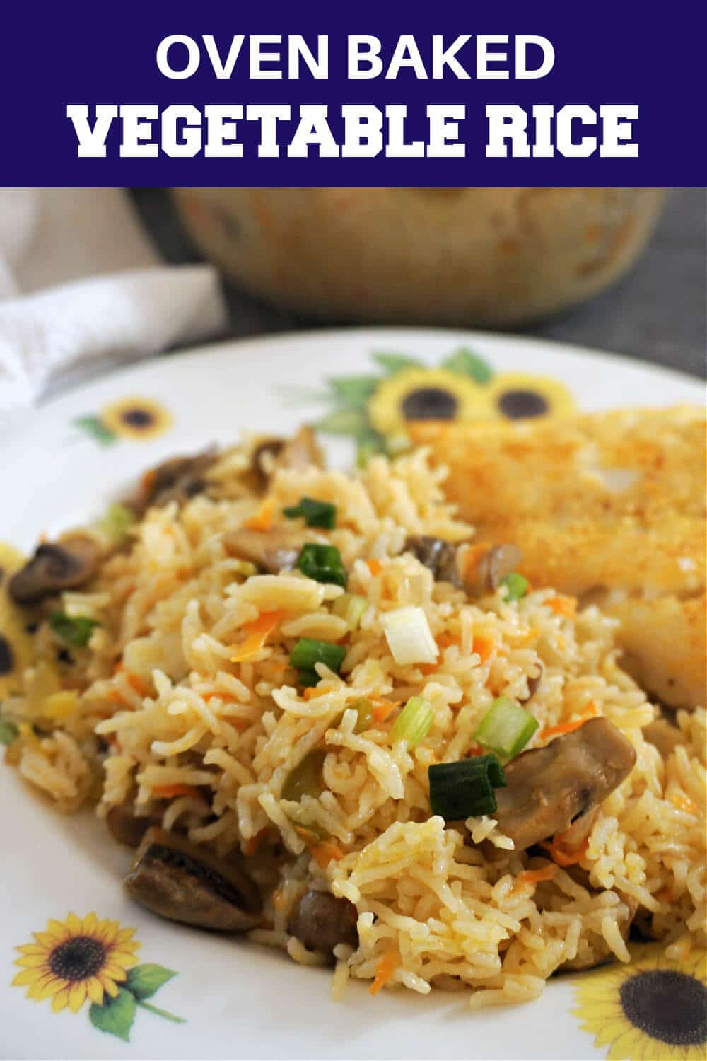 Oven Baked Rice with Vegetables - My Gorgeous Recipes