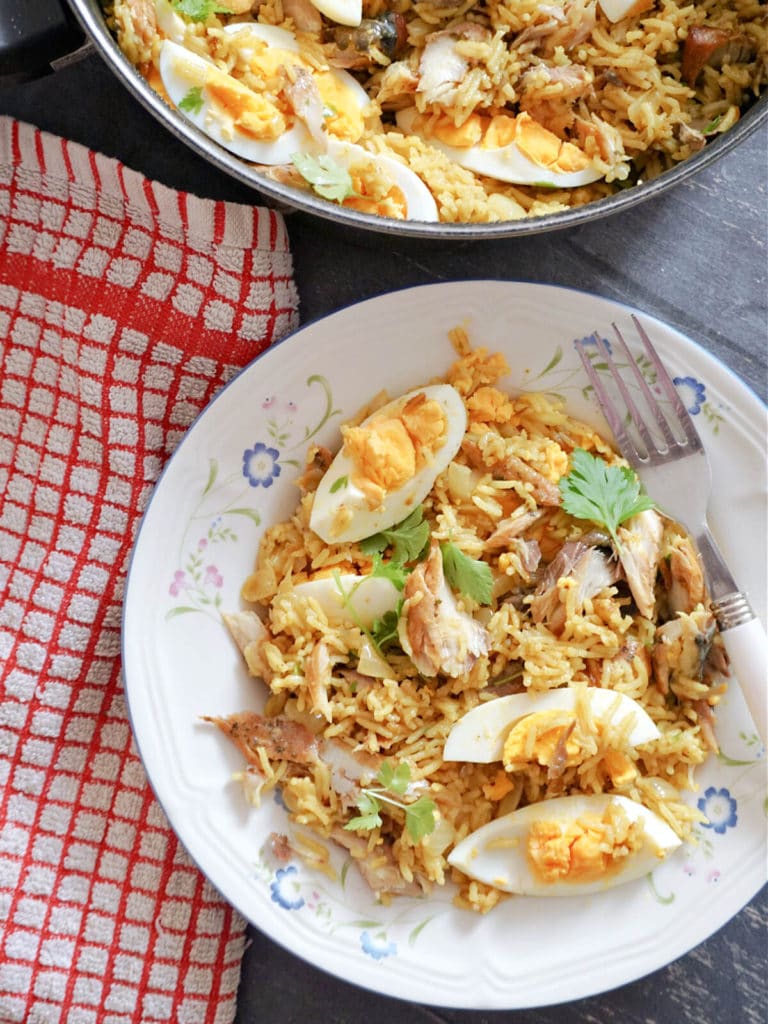 Smoked Mackerel Kedgeree - My Gorgeous Recipes