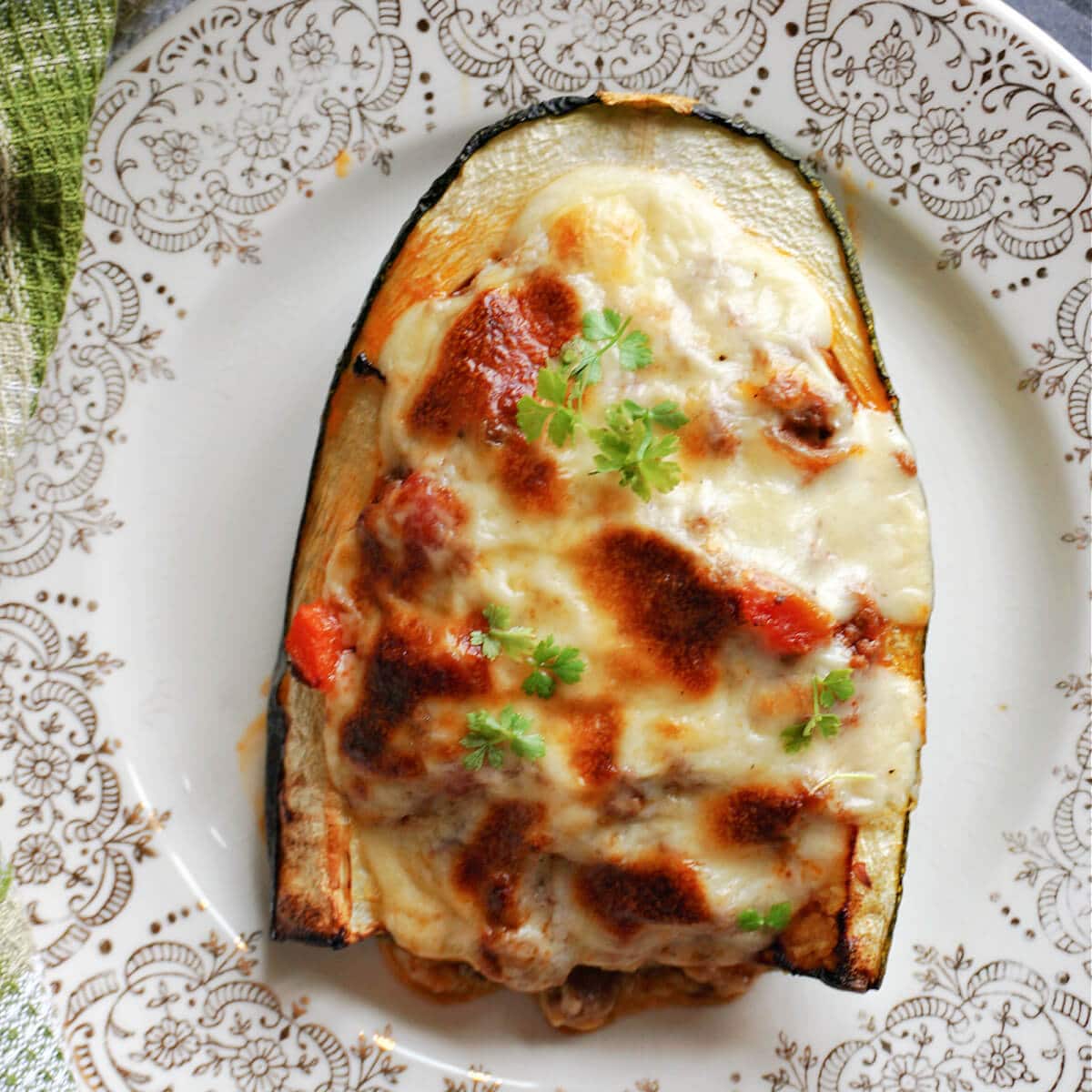Bolognese-Stuffed Marrow - My Gorgeous Recipes