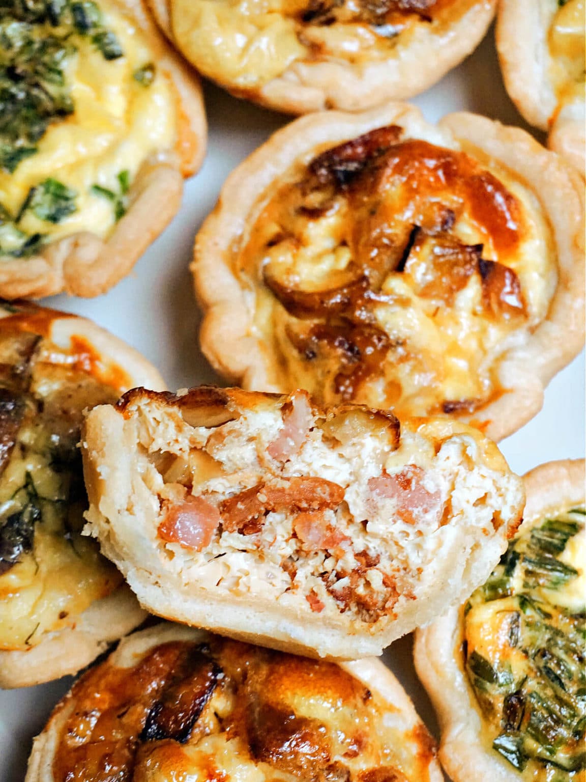 Mini Quiches Recipe - 3 Ways - My Gorgeous Recipes