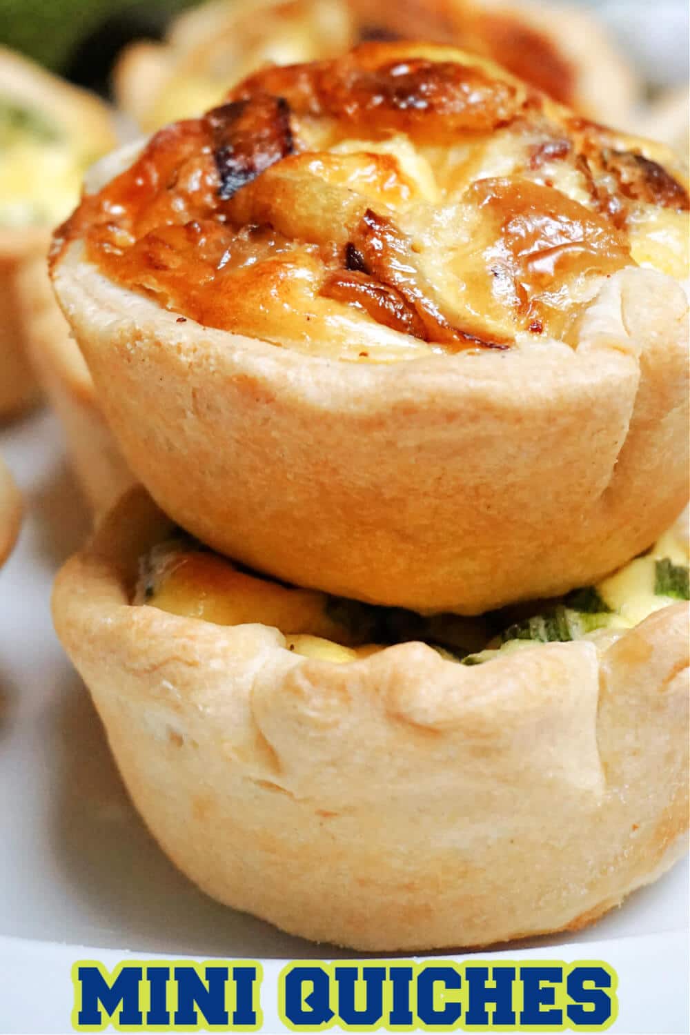 Mini Quiches Recipe - 3 Ways - My Gorgeous Recipes