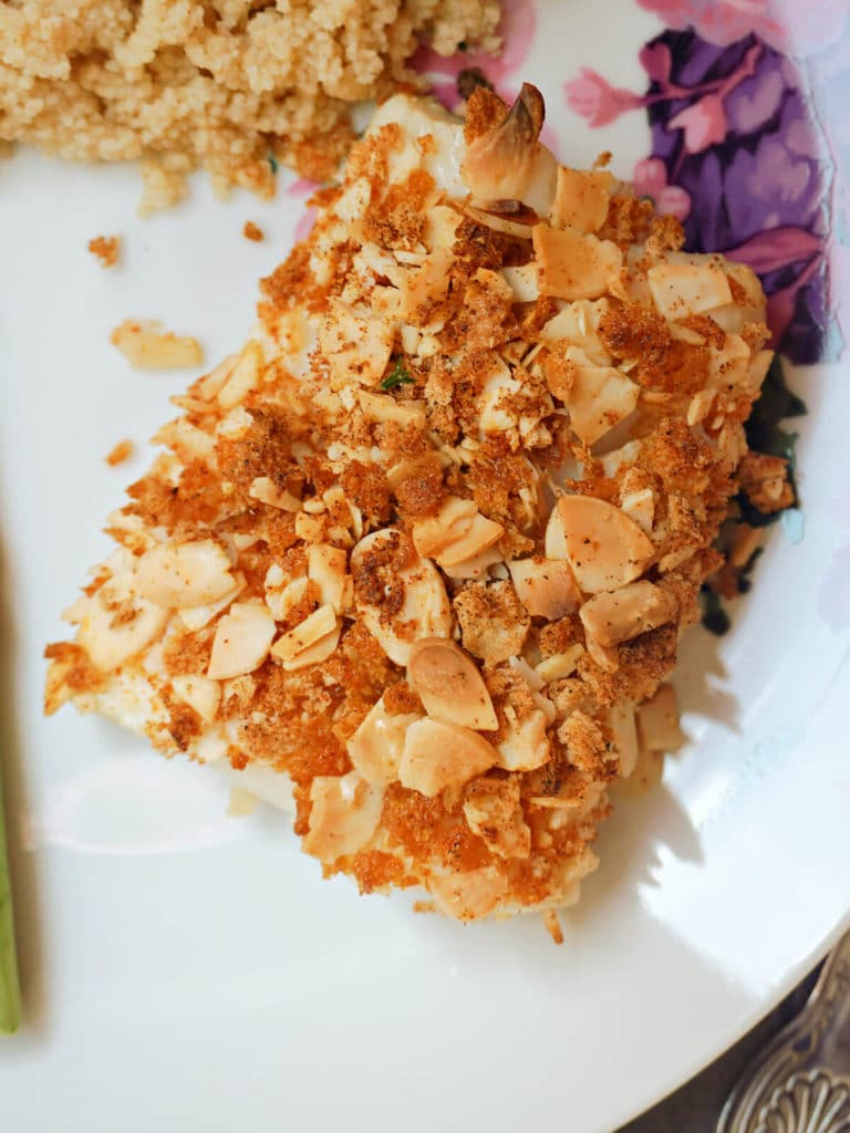 Almond-Crusted Cod - My Gorgeous Recipes