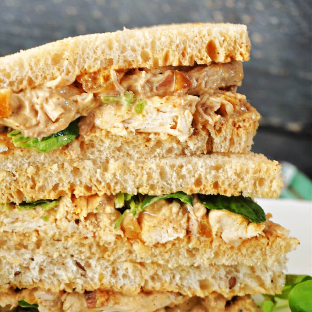Coronation Chicken Sandwich - My Gorgeous Recipes