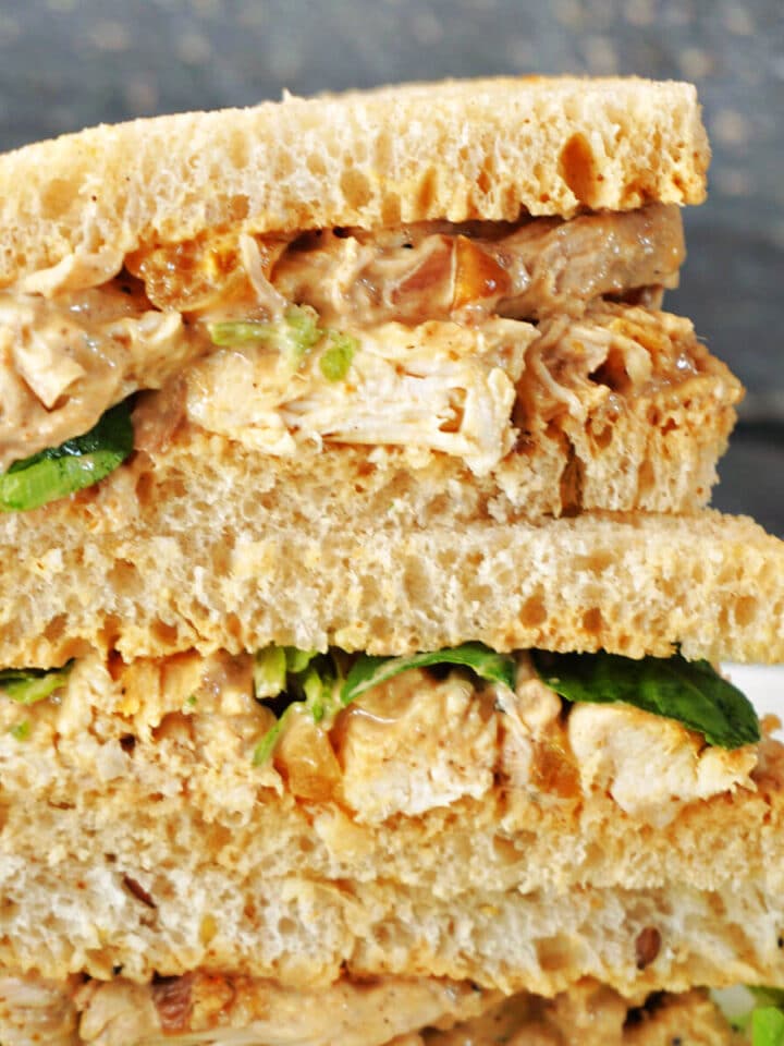 Leftover Chicken Sandwich - My Gorgeous Recipes