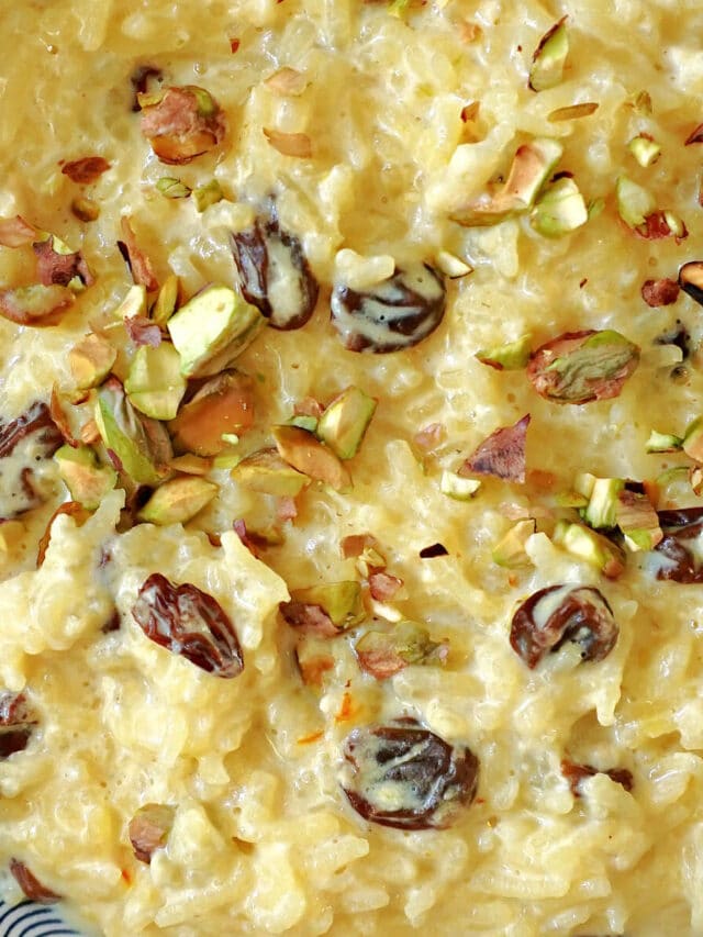 Pumpkin Rice Pudding - My Gorgeous Recipes