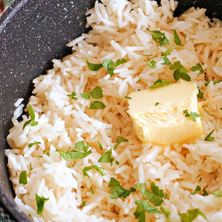 Garlic Butter Rice - My Gorgeous Recipes