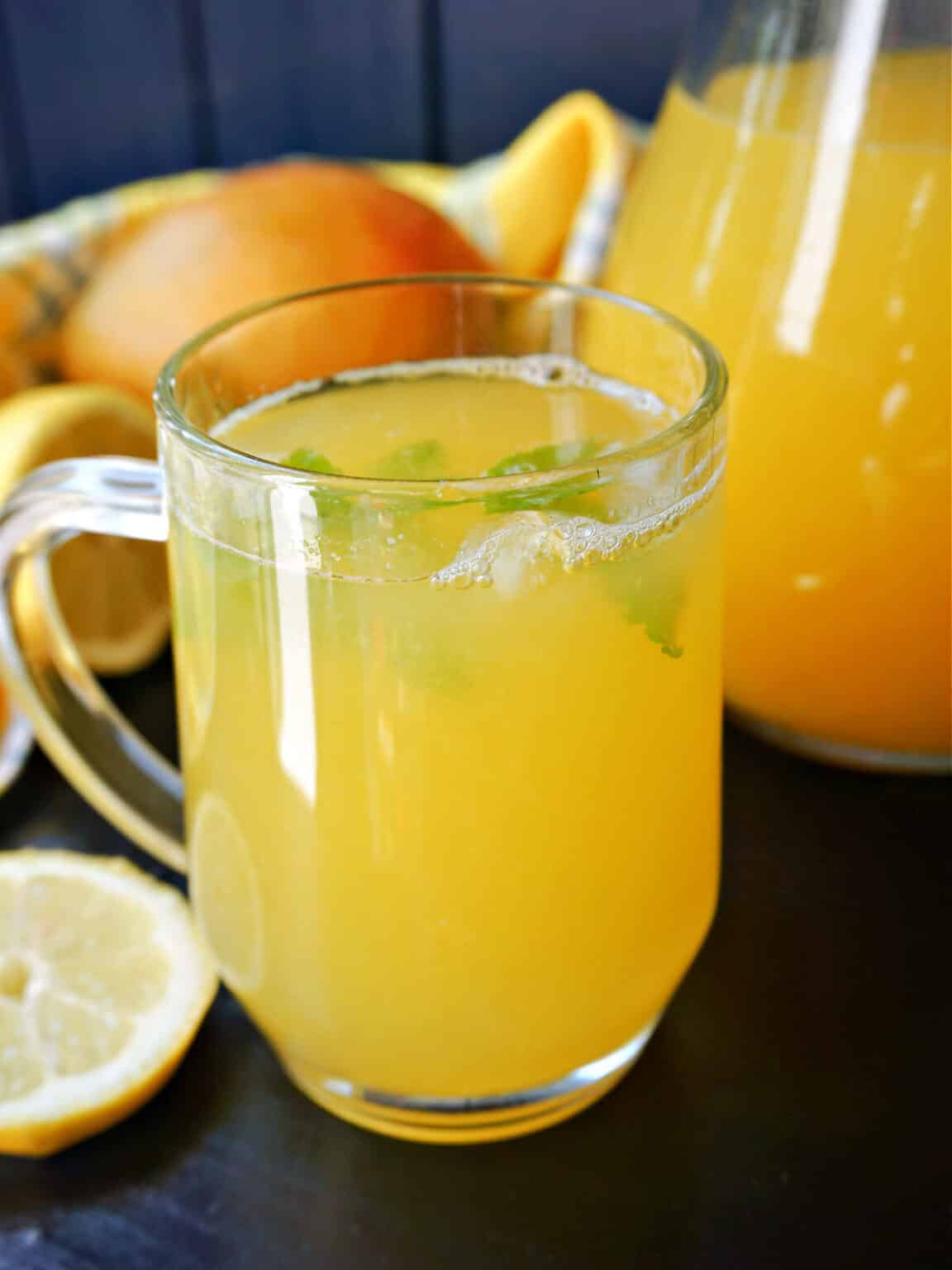 Mango Lemonade - My Gorgeous Recipes