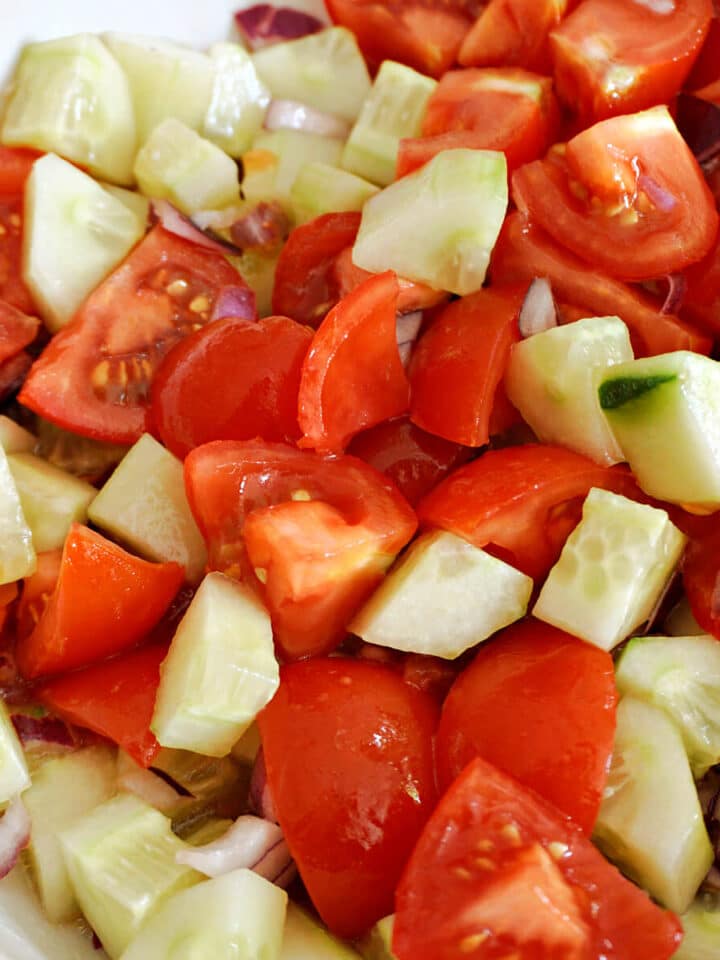 Mango and Prawn Salad - My Gorgeous Recipes