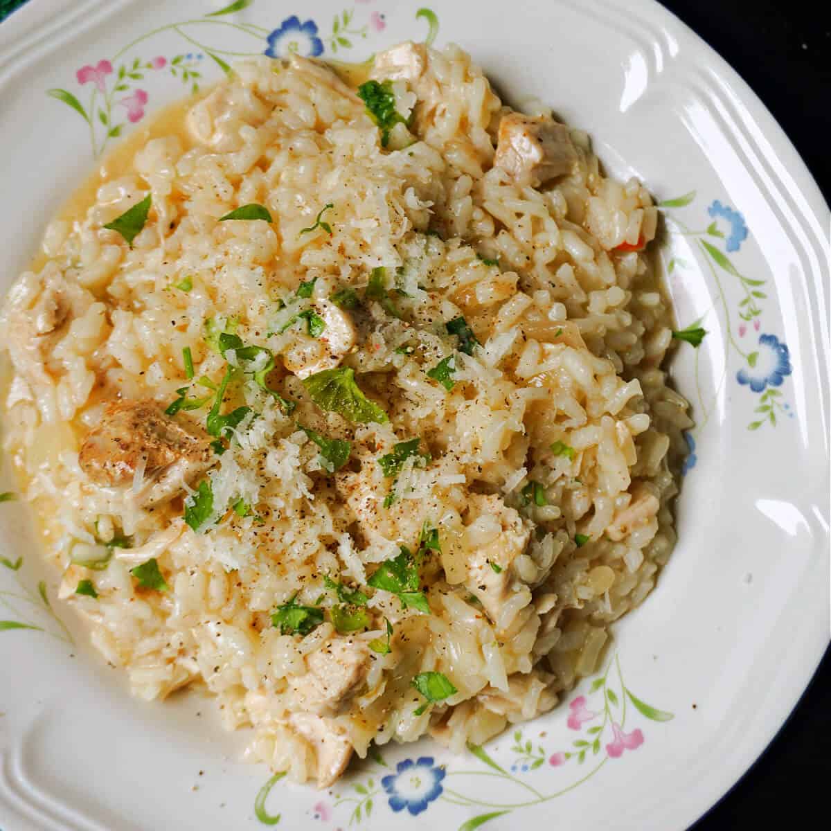 Leftover Turkey Risotto - My Gorgeous Recipes