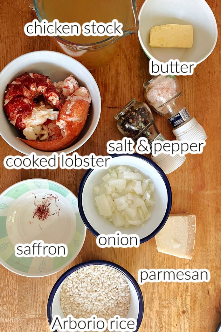 Saffron Risotto with Lobster - My Gorgeous Recipes