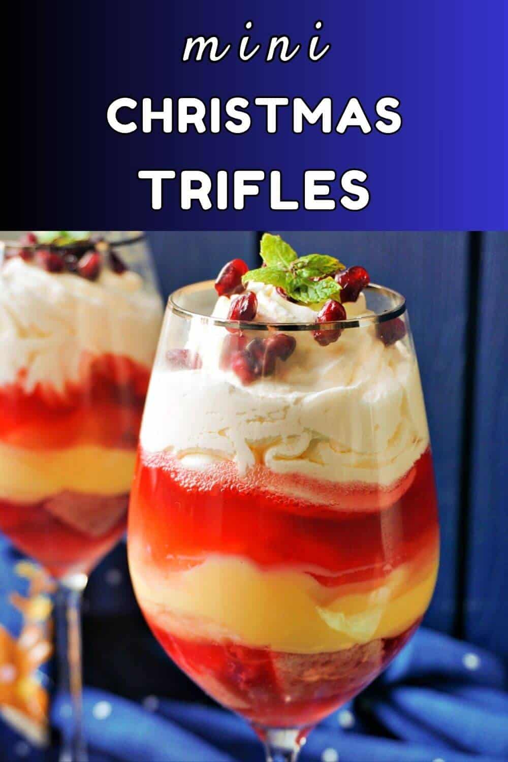 Mini Christmas Trifles - My Gorgeous Recipes