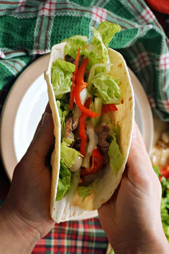 Leftover Goose Wraps - My Gorgeous Recipes