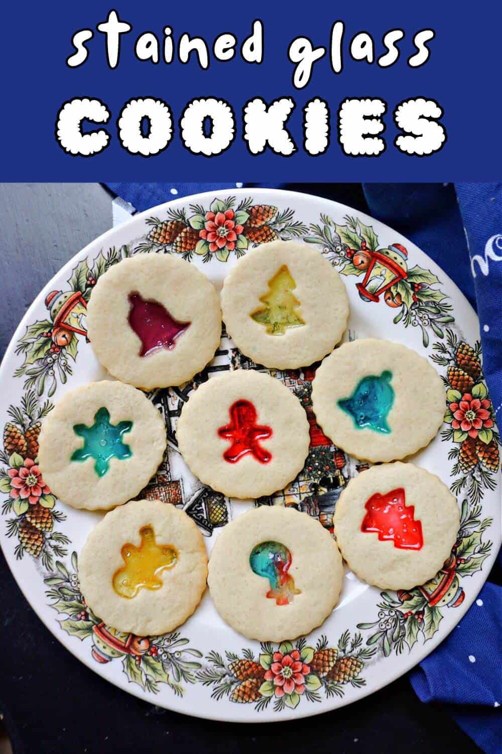 Stained Glass Cookies - My Gorgeous Recipes