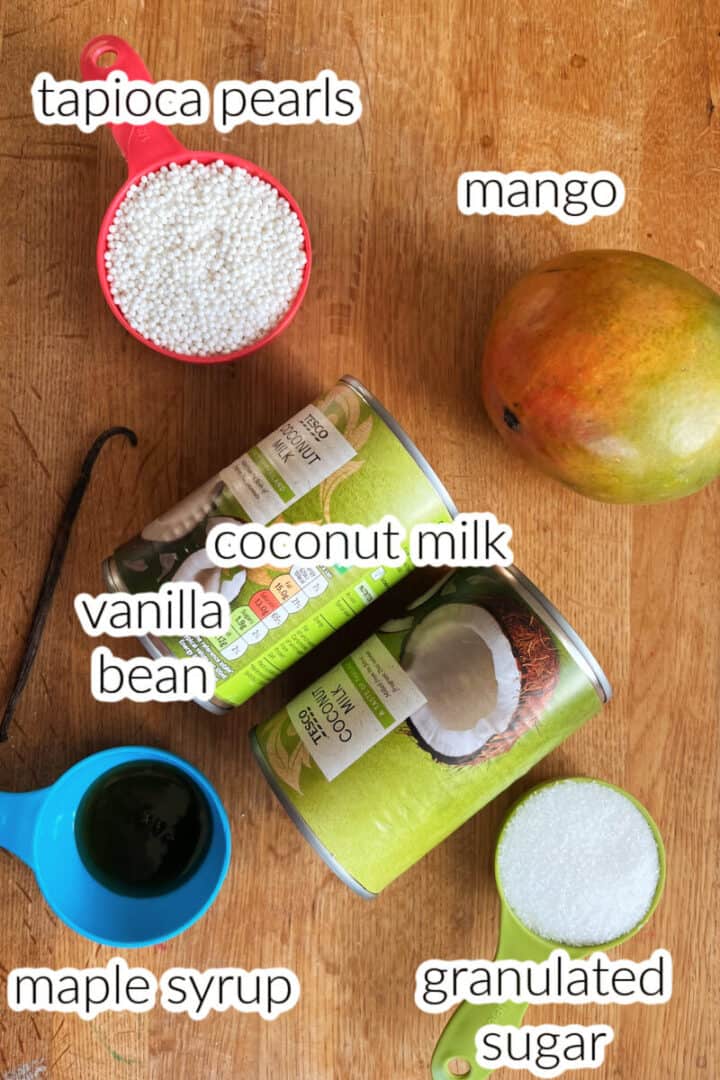 Coconut Tapioca Pudding - My Gorgeous Recipes
