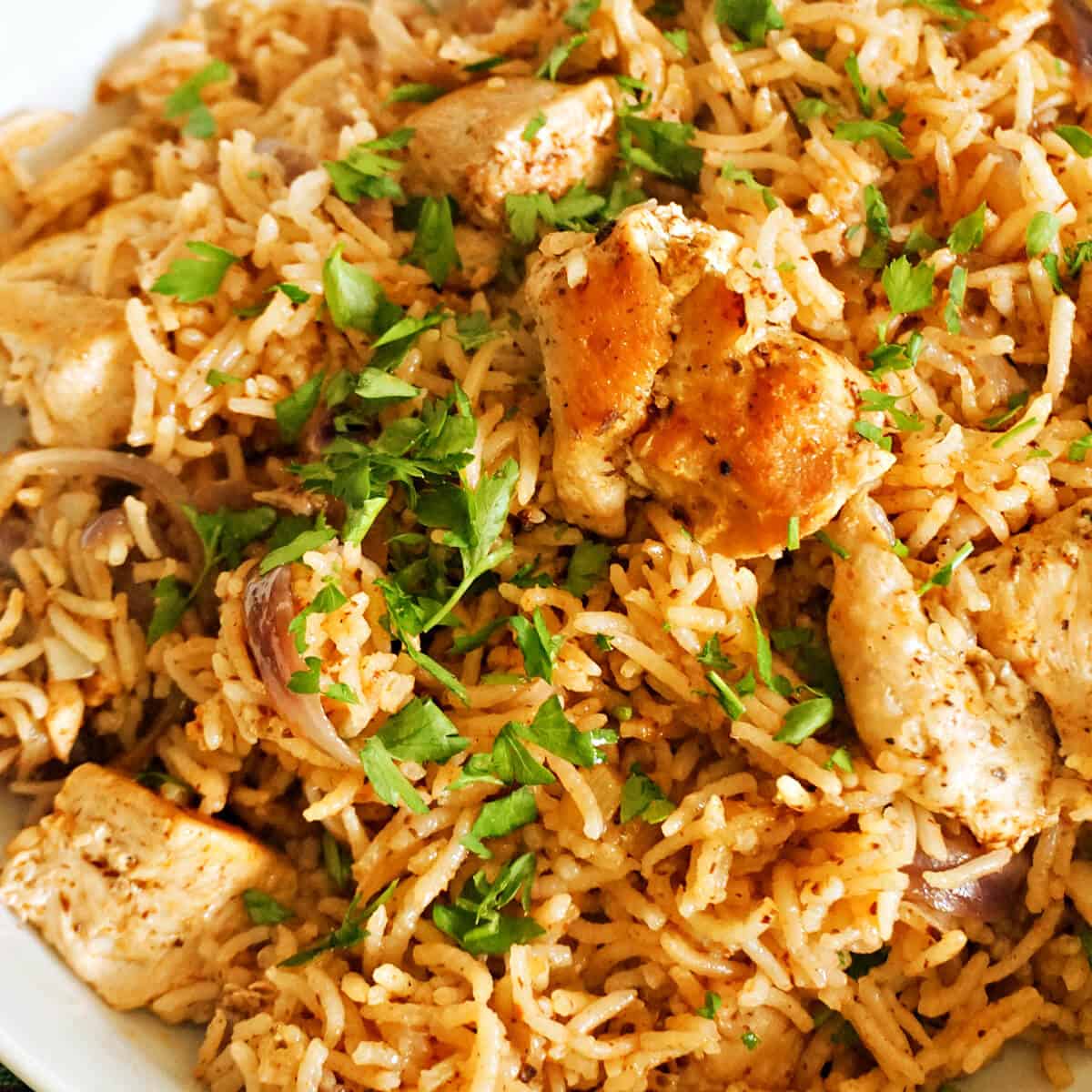 Easy Chicken Pilau Recipe - My Gorgeous Recipes