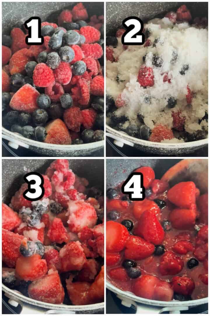 Mixed Berry Jam with Frozen Berries - My Gorgeous Recipes