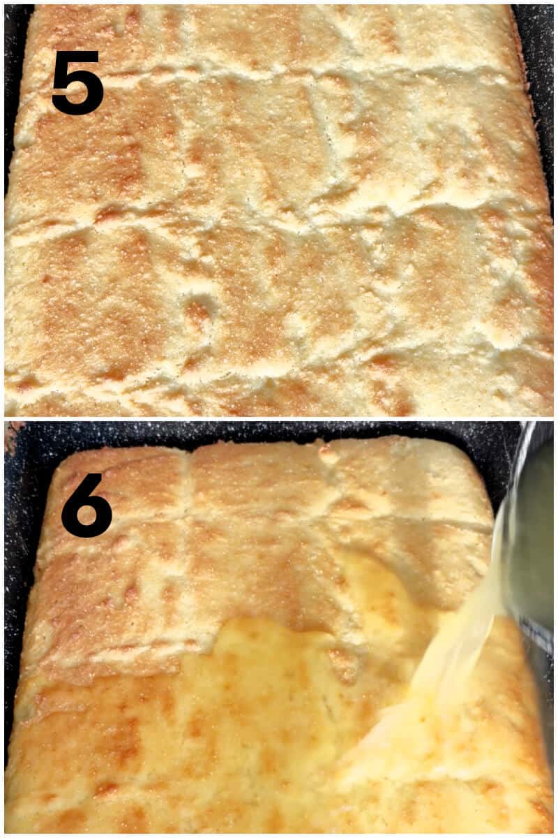 Semolina Cake with Lemon Orange Syrup - My Gorgeous Recipes