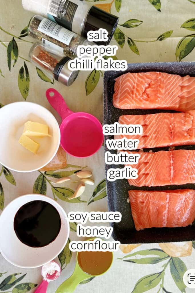 Honey Garlic Soy Sauce Glazed Salmon - My Gorgeous Recipes