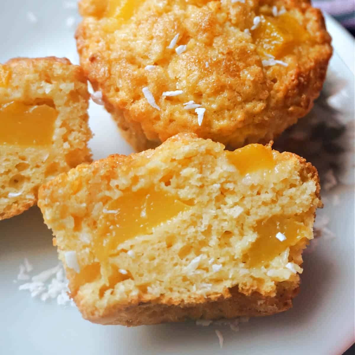 Mango Muffins with Coconut and Lime - My Gorgeous Recipes